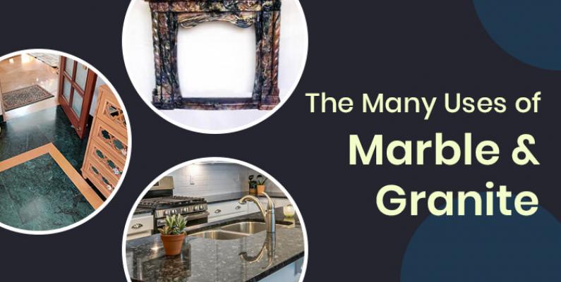 The Different Modern Applications of Marble And Granite Stones